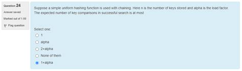 Solved Question 24 Answer Saved Suppose A Simple Uniform