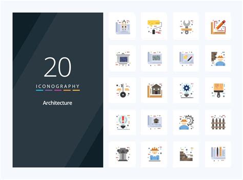 Architecture Flat Color Icon For Presentation Vector Art At Vecteezy