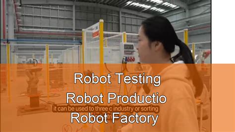 Robot Testing Robot Production Robot Factory Evs Robot