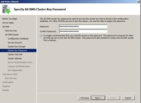 ADRMS Active Directory Rights Management Services