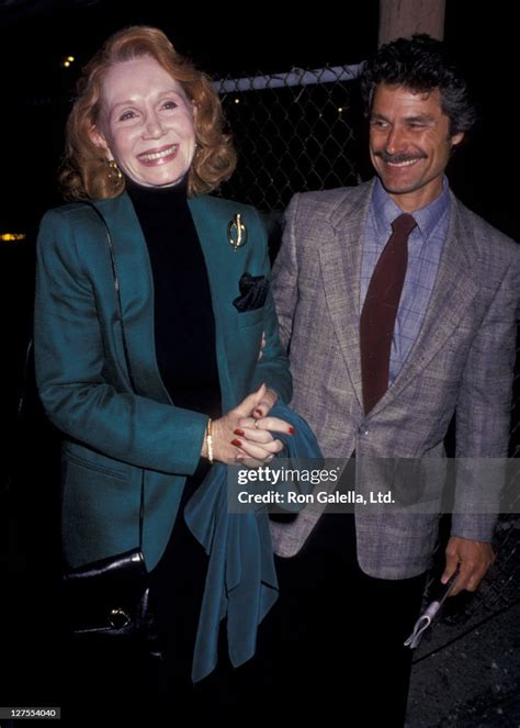 Actress Katherine Helmond And Husband David Christian Attend The