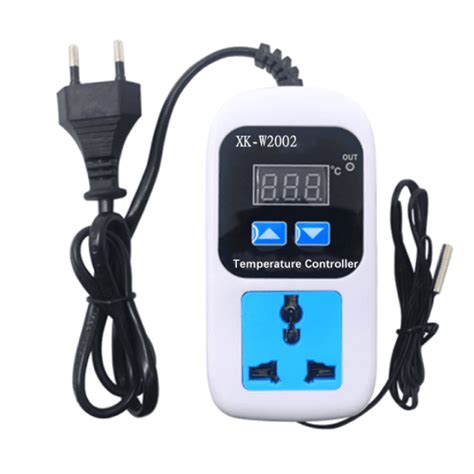 Buy Temperature Controller Probe 110 220v Digital Display Socket Au Plug 1m Online In India