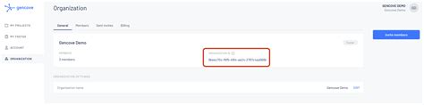What Is The Difference Between An Organization Id And A Project Id Gencove