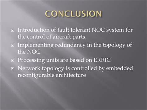 Reconfigurable Network On Chip Architecture For Aerospace Applications Ppt Download