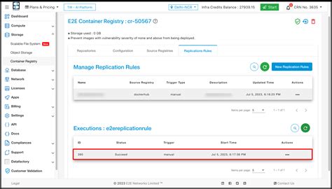 Container Registry E2e Networks Documentation