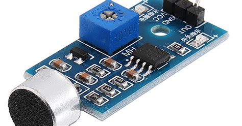 Microphone Sound Sensor Module Voice Sensor High Sensitivity Sound Detection Module Whistle Module