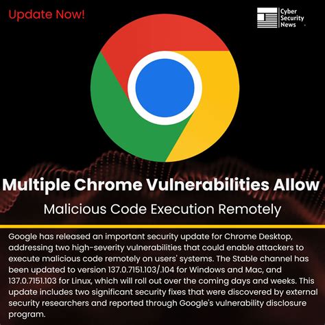 Multiple Chrome Vulnerabilities Allow Attackers To Execute Malicious Code Remotely Read More