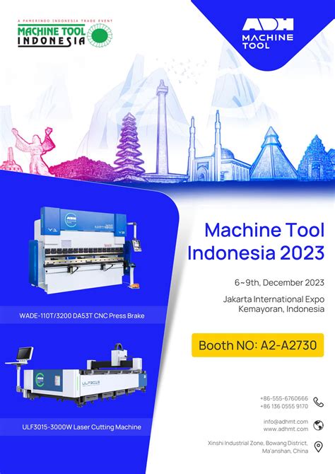 Join Us At Machine Tool Indonesia 2023 Adh Machine Tool