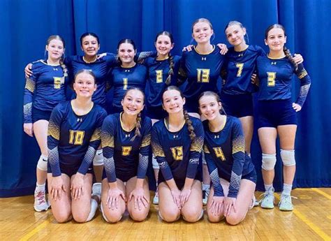 Nms Volleyball Teams Finish Regular Season In First Norwalk Reflector The Sbc Tournaments Are
