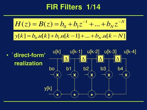 Ppt Digital Signal Processing Fir Filter Design Powerpoint
