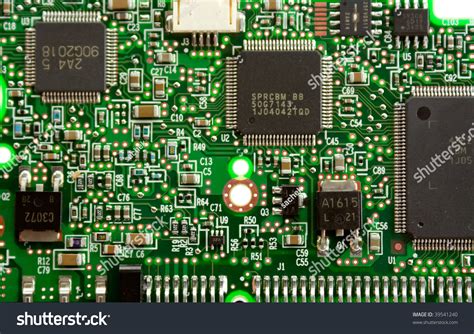 Part Computer Electric Circuit Closeup Stock Photo Shutterstock