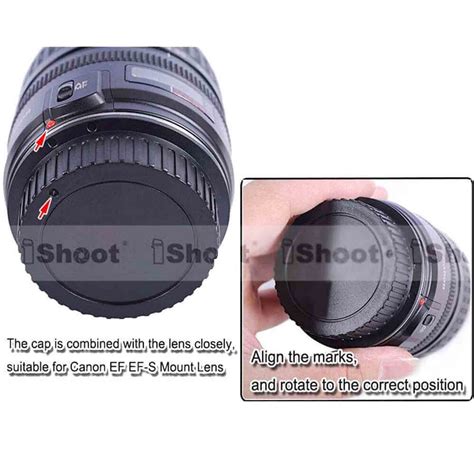 New Style Rear Lens Cap Cover Protector For Canon Ef Ef S Mount Lensabs Pc
