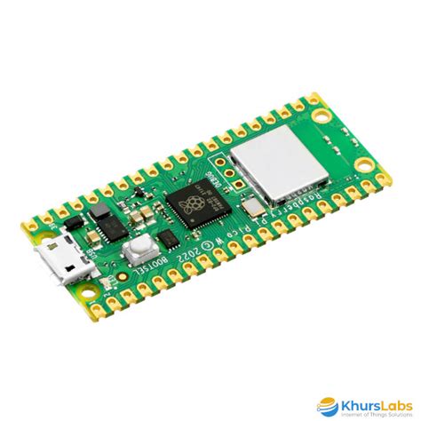 raspberry pi pico rp2040 w wireless mcu board khurs labs iot ai