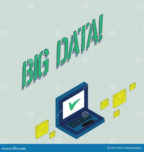 Writing Note Showing Big Data Business Photo Showcasing Large Amount Of Information That Needs