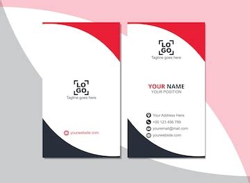 Premium Vector Illustrator Business Card Layout