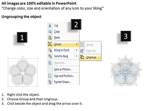 Five Overlapping Concepts Venn Diagram Ppt Who Writes Business Plans Powerpoint Slides