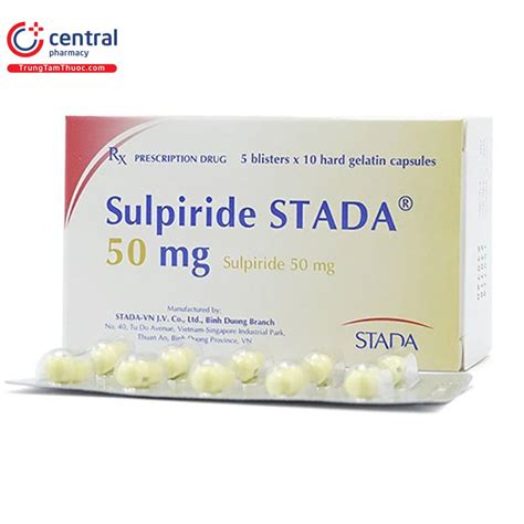 Thuốc Hướng Thần Sulpiride Stada 50mg Tác Dụng Chỉ định Giá Bán