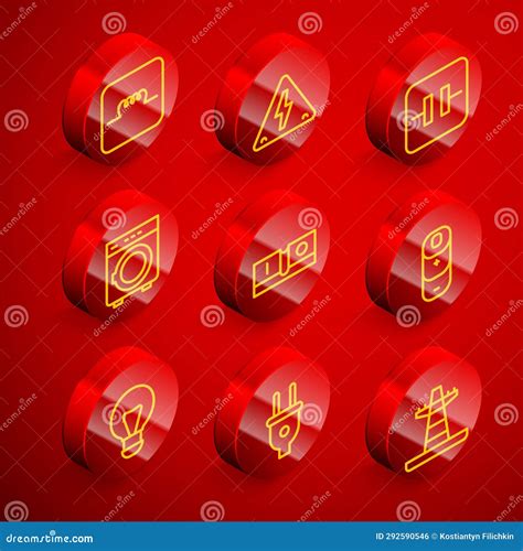 Set Line Inductor In Electronic Circuit High Voltage Electrolytic Capacitor Washer Electric