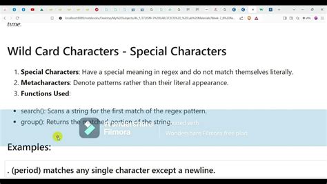 Lab7 8 Python Regular Expression Youtube
