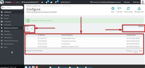 Auto Tracking Search Keyword PrestaShop Module By Kaizensoftvn CodeCanyon