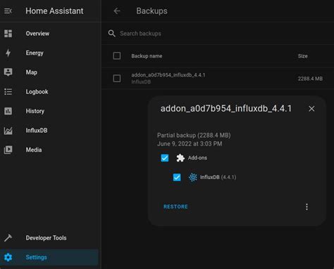 Influxdb And Merging Multiple Backups Community Guides Home Assistant Community
