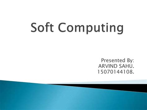 Soft Computing Ppt