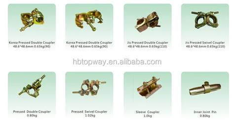 독일어 더블 Couper고정 비계 클램프회전 비계 커플러 Buy 독일 더블 커플러고정 발판 클램프비계 회전 커플러 Product On