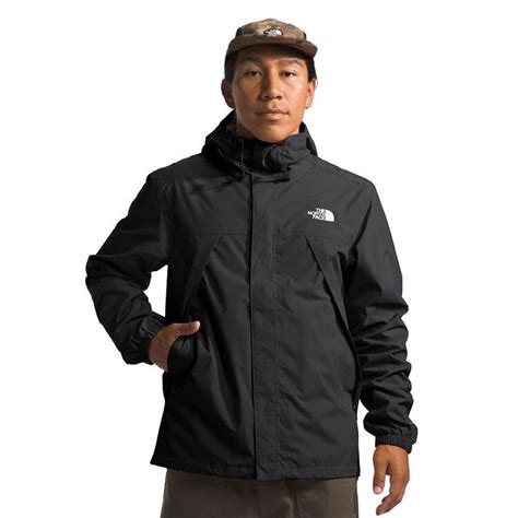 The North Face Mens Antora Rain Jacket Black And Npf M Anaconda