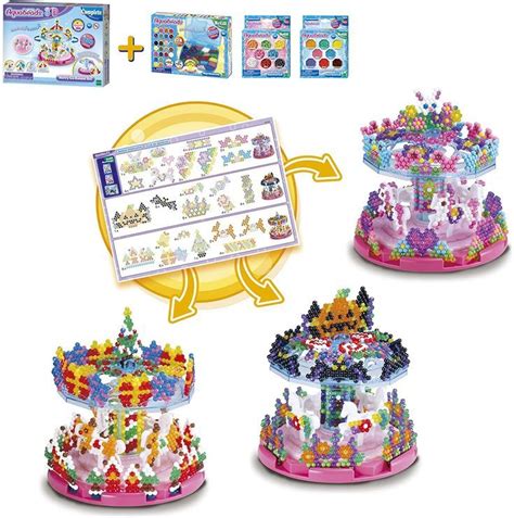 3d Carousel Examples Color Crafts Aqua Beads Merry Go Round Carousel