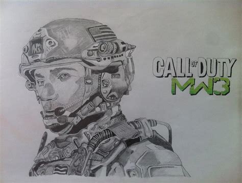 Картинки call of duty раскраска