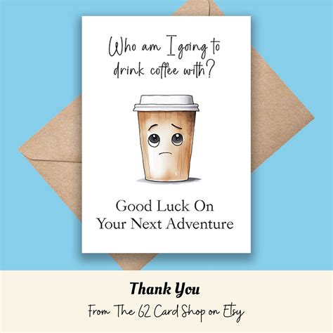 Goodbye Card For A Coworker Leaving Good Luck To Coworker Card Two