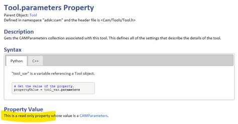 Having Trouble Updating Tool Number In Cam Post Processor Via The Api