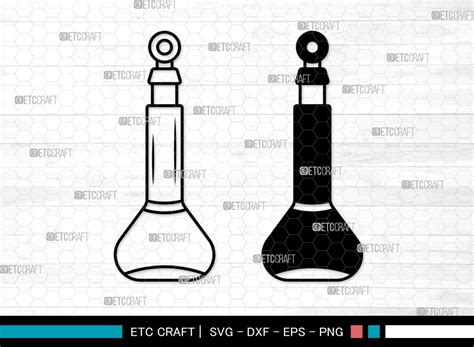 Volumetric Flask Svg Volumetric Flask Graphic By Pixel Elites