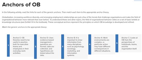 Anchors Of Ob In The Following Activity Read The