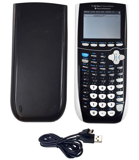 Restored Texas Instruments Ti 84 Plus C Silver Edition Graphing