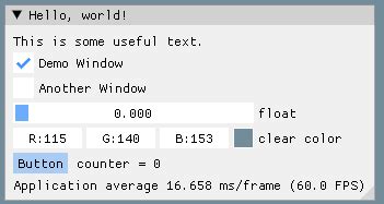 使用C 界面框架ImGUI开发一个简单程序 二次元攻城狮 博客园