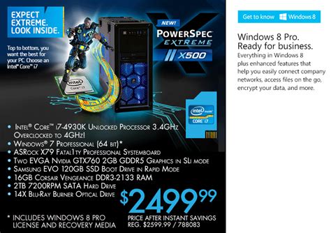 Powerspec Showcase Micro Center