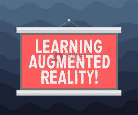 显示学习增强现实的书写笔记商务照片展示环境适应学习者便携式墙壁投影屏幕的输入高清图片下载 正版图片505716992 摄图网