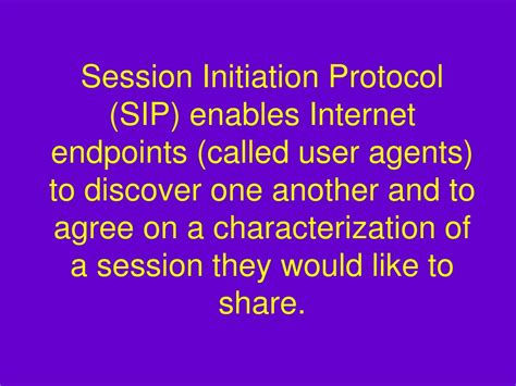 PPT Session Initiation Protocol SIP PowerPoint Presentation Free Download ID 6995464