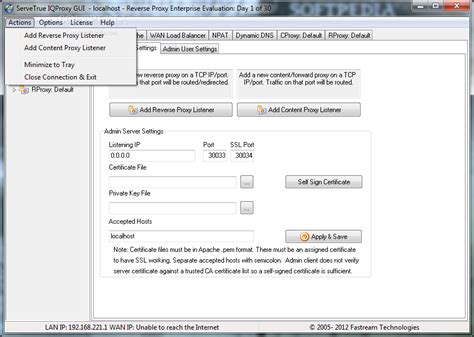 servetrue iq proxy formerly fastream iq proxy server 7 4 6r