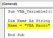 VBA Variable Declaration How To Use Variable Declaration In Excel VBA