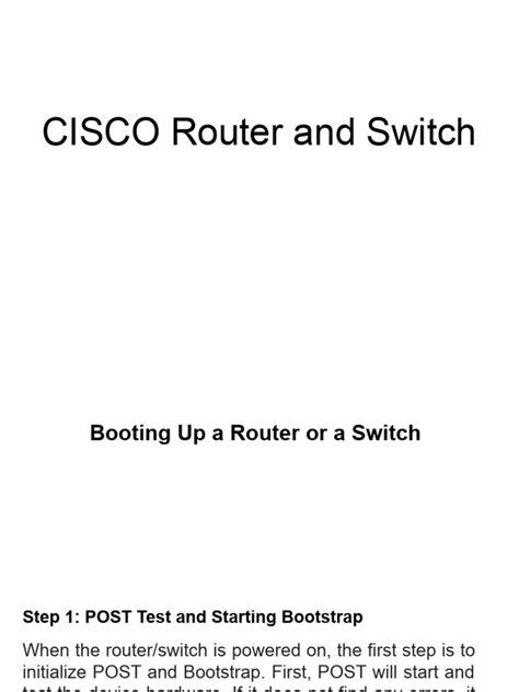 2 Cisco Router And Switch Pdf Booting Command Line Interface