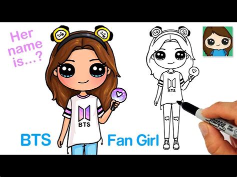 How To Draw Cute Bts
