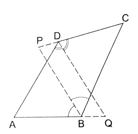 In the adjoining figure, the bisectors of angle B and angle D of a
