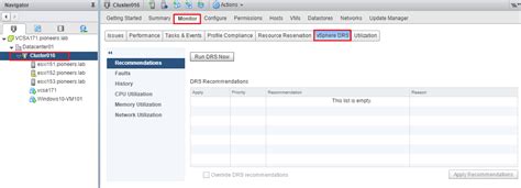 Vsphere Distributed Resource Scheduler Drs Part I I Network Pioneers