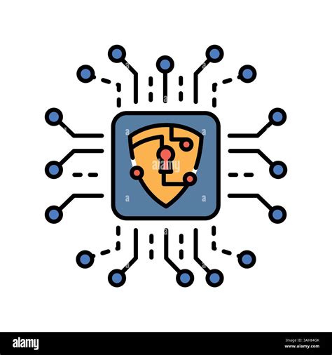 Blockchain Color Flat Icon For Digital And Print Projects Minimal Clean Icons For Apps And