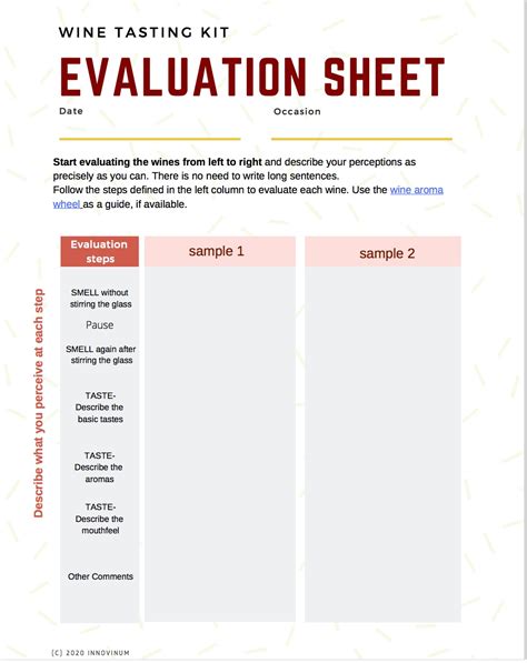 Free Wine Tasting Notes Template For Your Wine Reviews Clickup