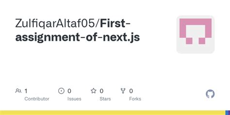 zulfiqar altaf on linkedin github zulfiqaraltaf05 first assignment