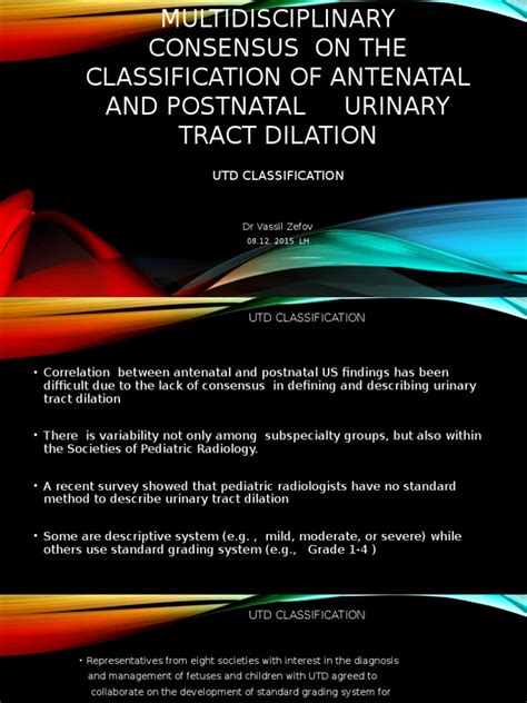 Udt Classification Radiology Urology