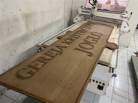 Silacut Jasa Cnc Router Cutting Kayu Solid Acp Pvc Hmr Multiplek Mdf